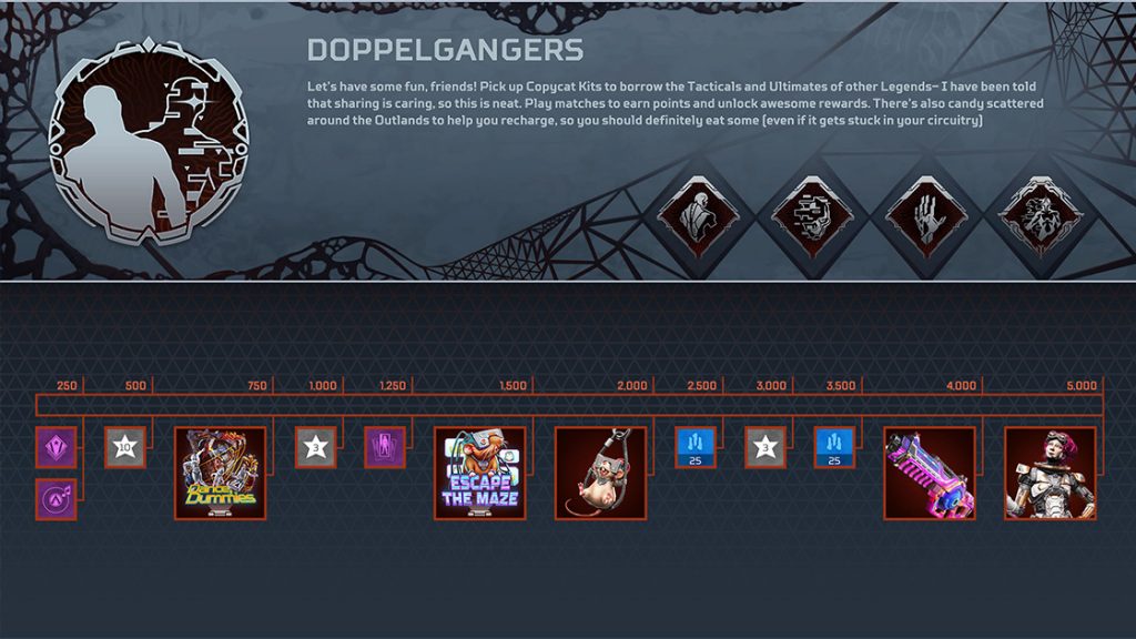 Step into the night in the Doppelgangers Collection Event