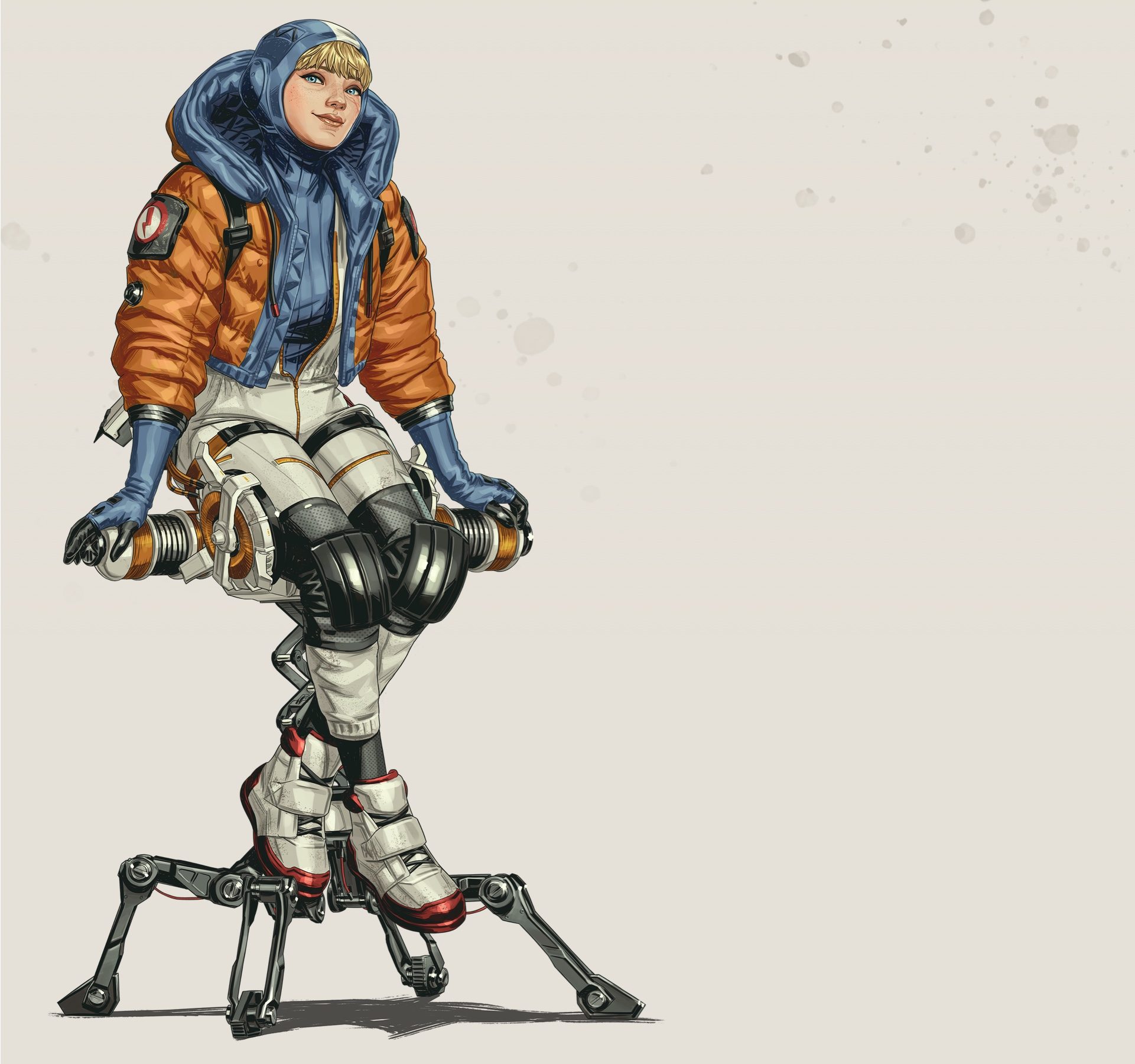 How to achieve this kind of digital drawing used in Apex Legends ...
