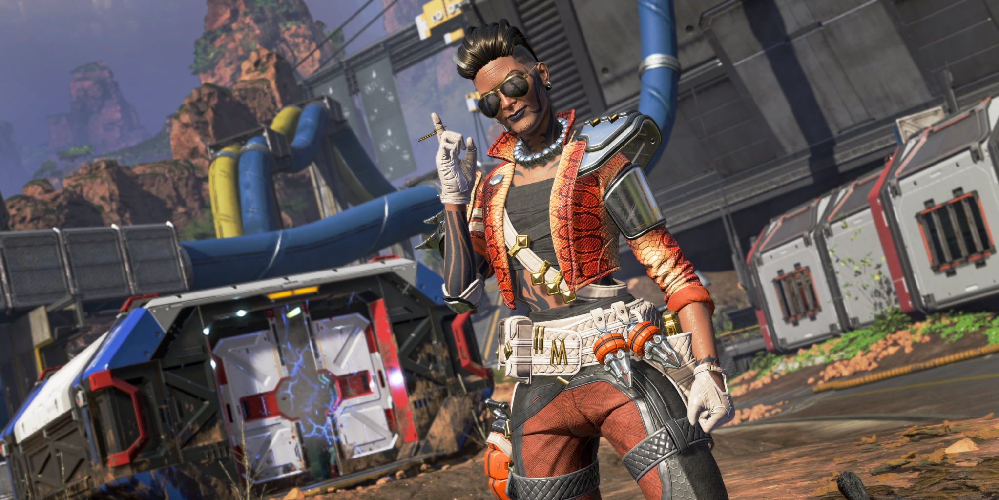 Mad Maggie - Rebel Warlord - Apex Legends™ Characters - EA Mad Maggie - Rebel Warlord - Apex Legends™ Characters - EA