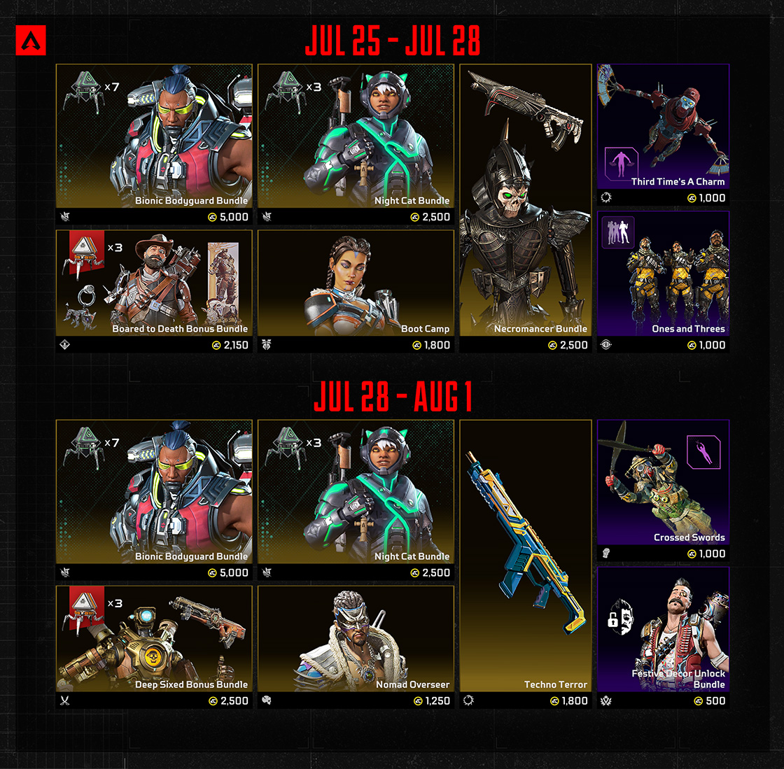 GLOW FOR SHOW IN THE NEON NETWORK COLLECTION EVENT - Apex Legends Item Store