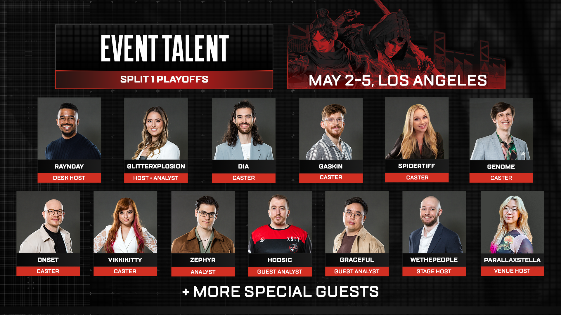 Year 4 Split 1 Playoffs: Broadcast Talent