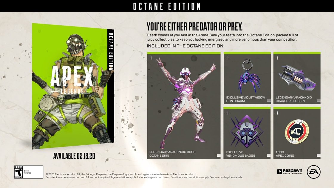 Apex Legends: revoluciona a tus enemigos con la Edición Octane