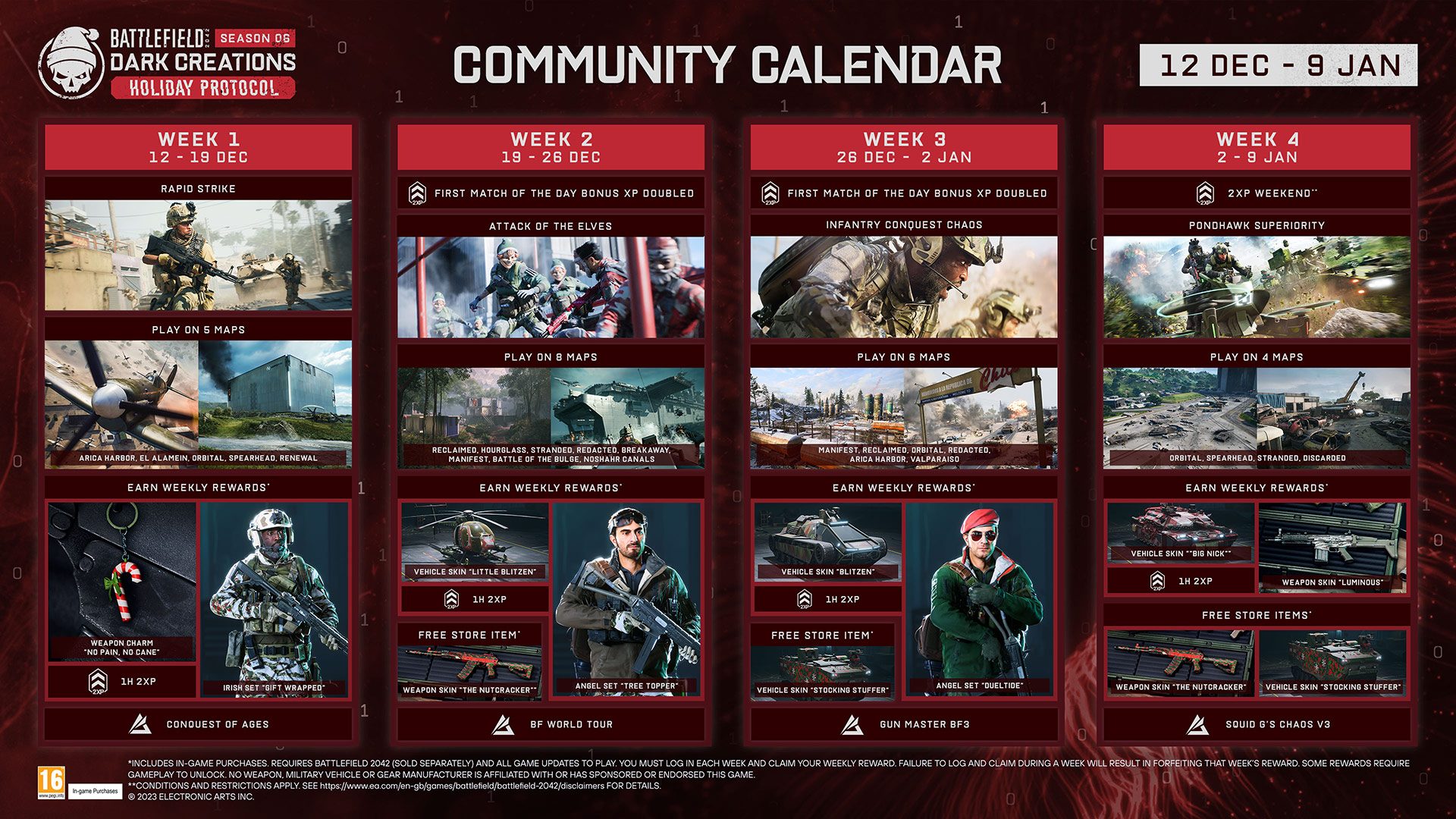 Battlefield 2042 – Community Calendar – Electronic Arts