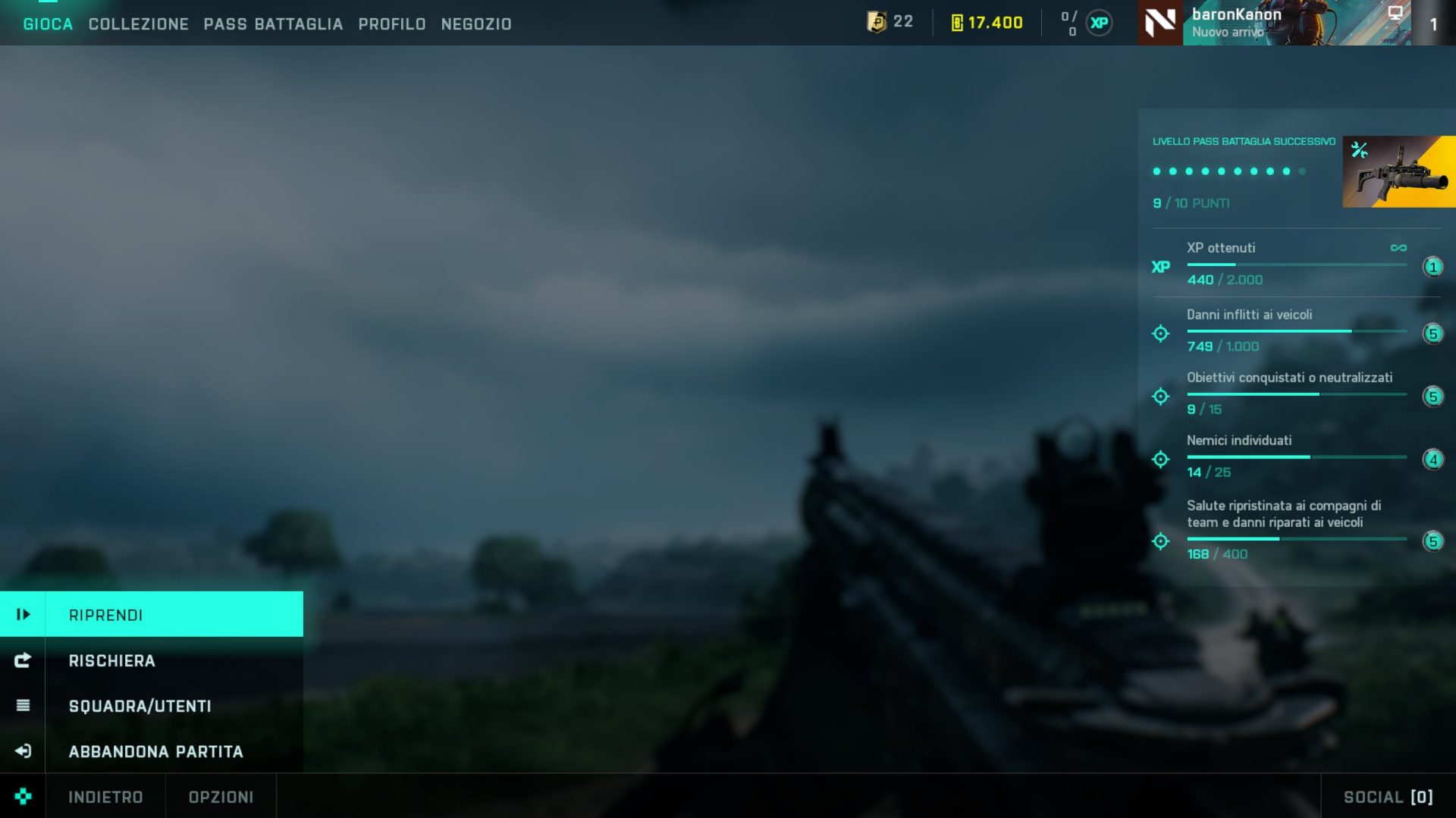 Economia di Battlefield 2042 e progressi degli utenti - Electronic Arts