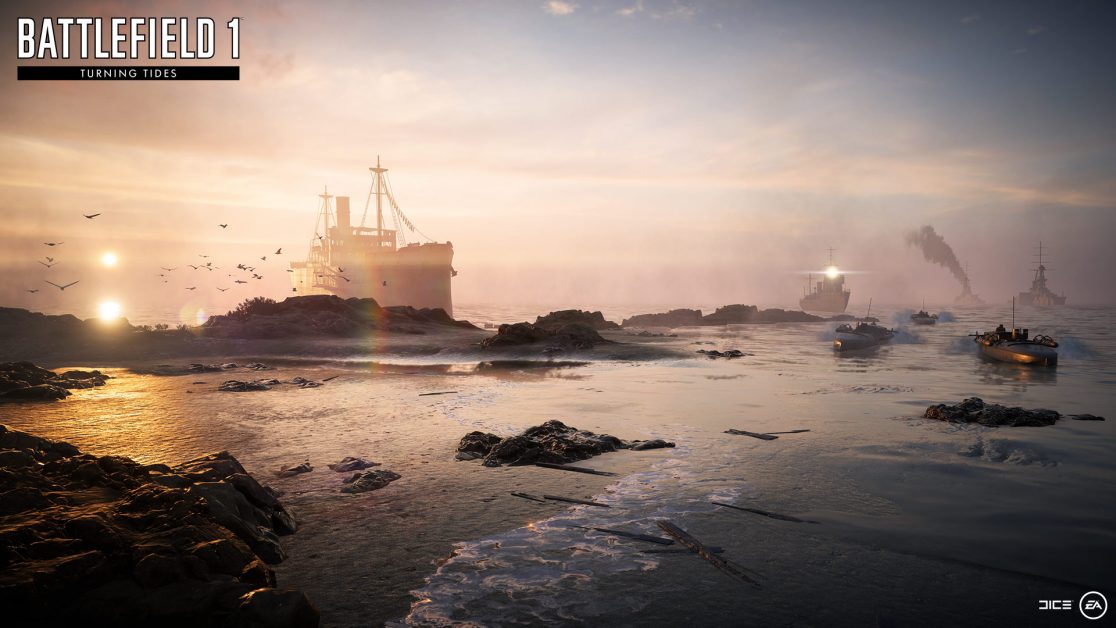 Play Battlefield 1 Turning Tides in a New Trial