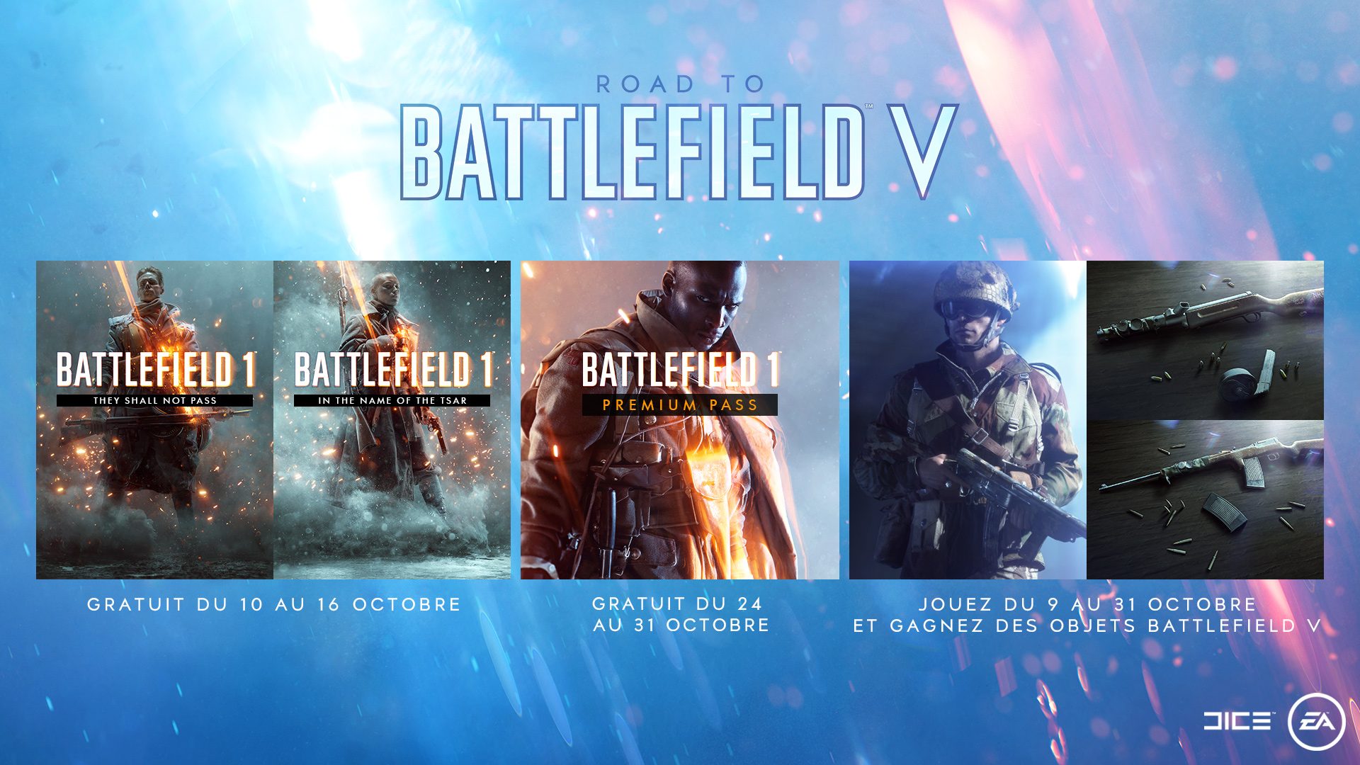 En route vers Battlefield V : la nouvelle phase commence le 10 octobre