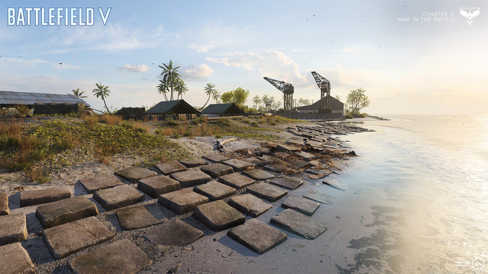 The Maps of Battlefield V: Wake Island