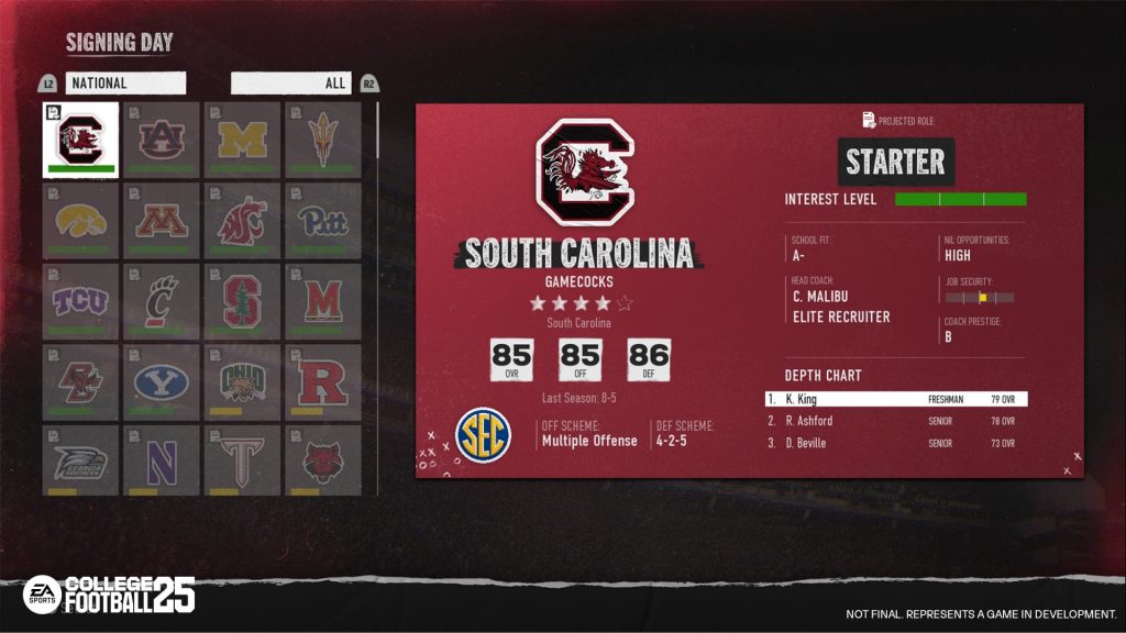 College Football 25 Road To Glory Deep Dive - EA SPORTS