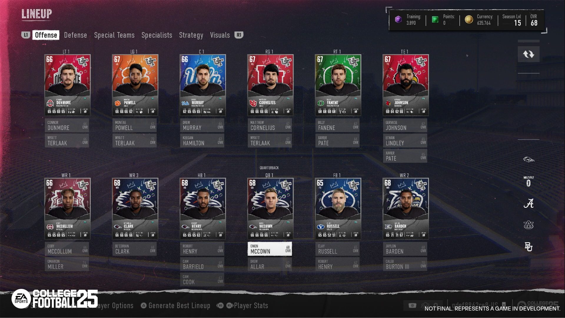 College Football 25 Ultimate Team Deep Dive - EA SPORTS