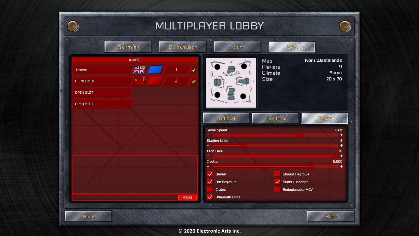 Auftrag für Game UI und Hud für ein RTS Spiel