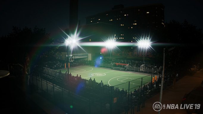 Explora The Streets en NBA LIVE 19: Dyckman Park