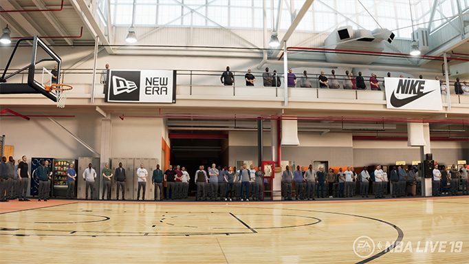 Explora The Streets en NBA LIVE 19: HoopDome