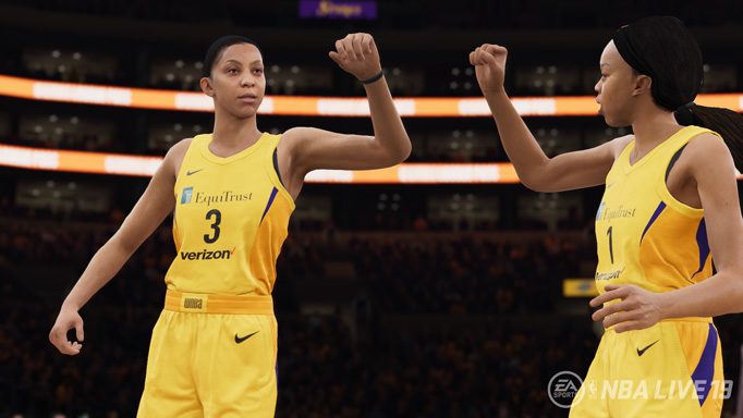 NBA LIVE 19: Top WNBA Ratings by Position