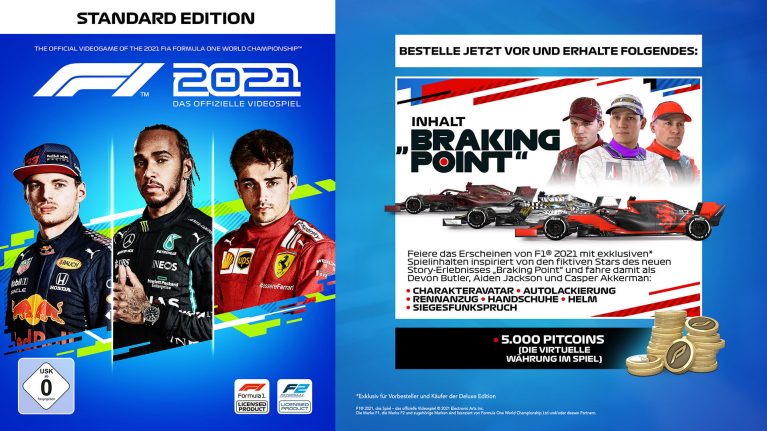 Vorstellung der Cover-Stars von F1® 2021