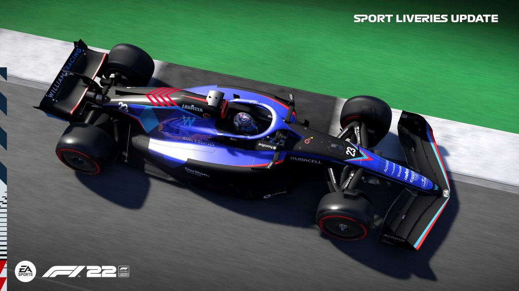 F1® 22 Sport Liveries Update Now Available