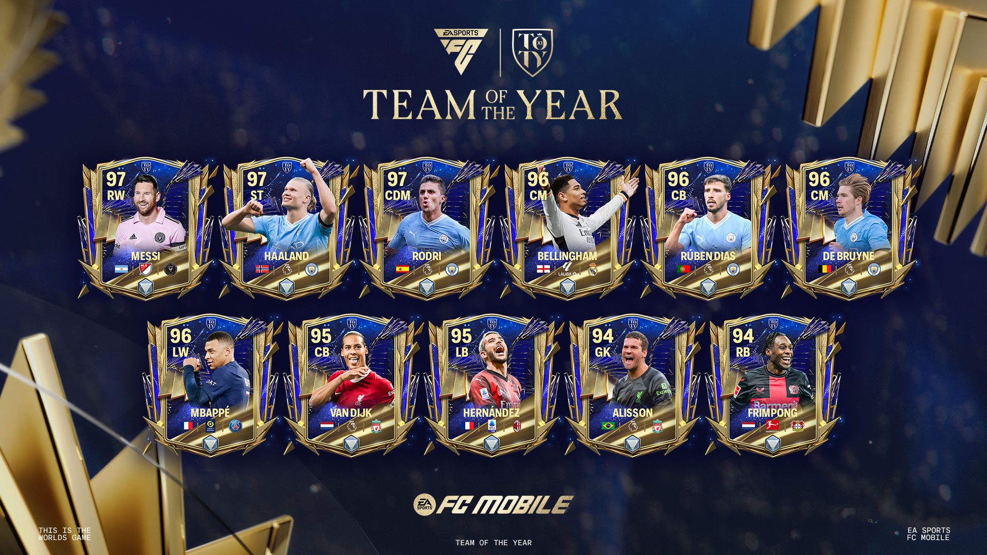 EA SPORTS FC™ MOBILE - Team of the Year 2024 Guide - EA SPORTS Official Site