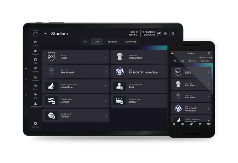 EA SPORTS FC™ WEB APP - EA SPORTS Official Site