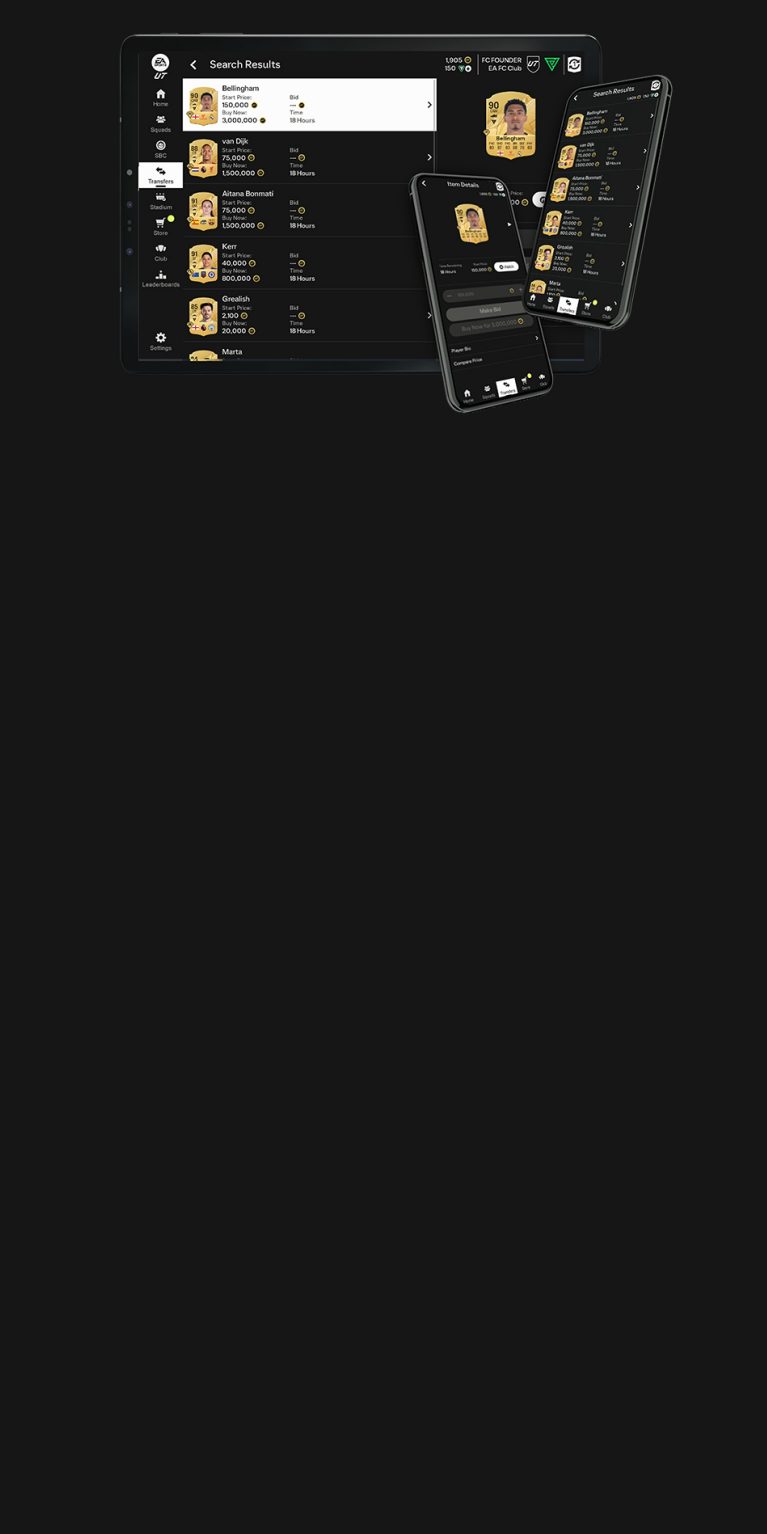 EA SPORTS FC™ WEB APP - EA SPORTS Official Site