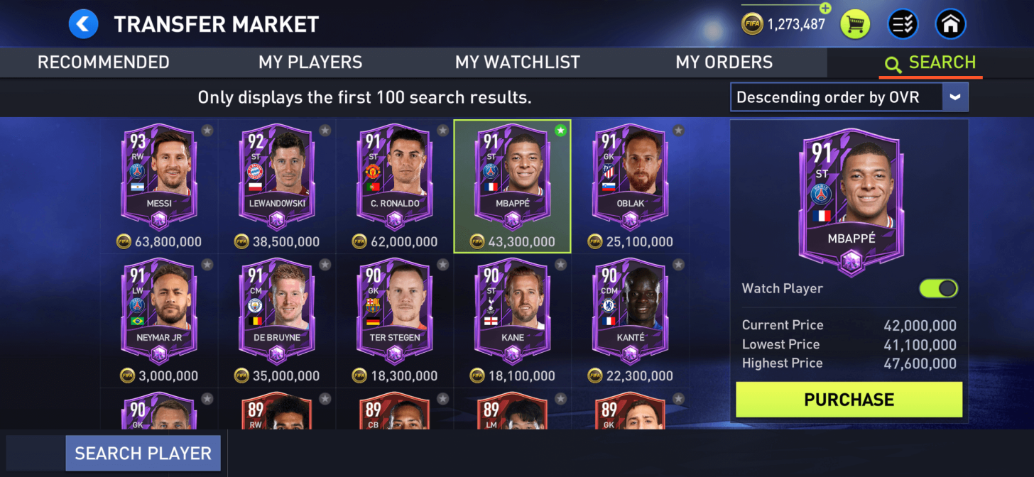 FIFA Mobile - 새 시즌: 핵심 콘텐츠 및 시장 - EA SPORTS 공식 사이트