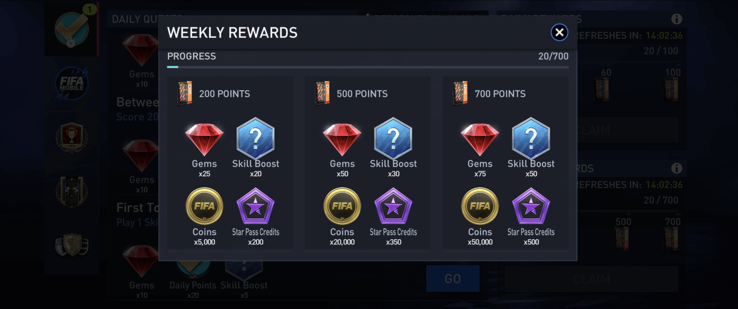 FIFA Mobile - New Season: Core Content & Market - EA SPORTS Official Site