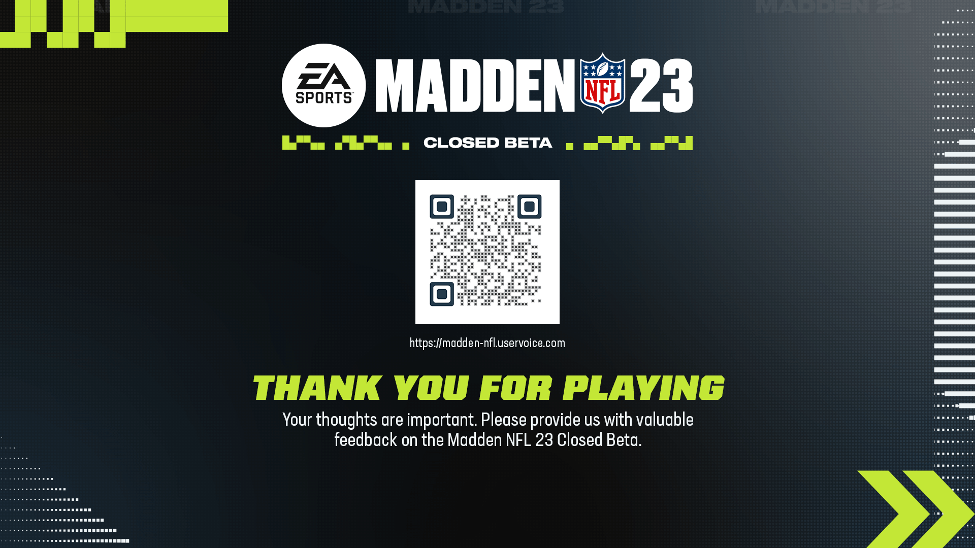 Gridiron-Notizen: Informationen zur geschlossenen Beta von Madden NFL 23