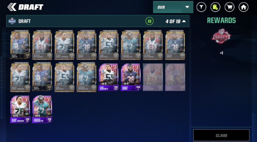Madden NFL 24 Mobile - Collections & Albums