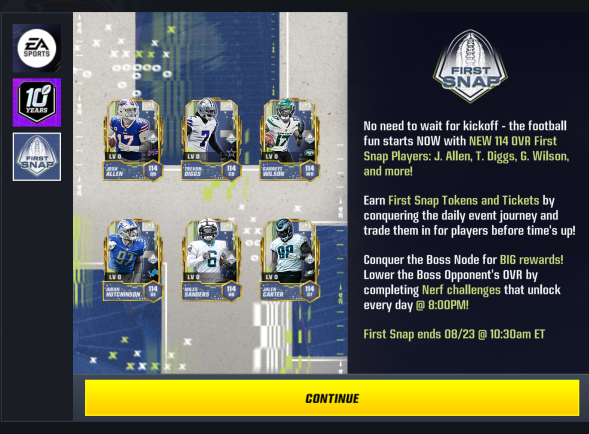 Madden NFL 24 Mobile - 10th Anniversary & Launch Content