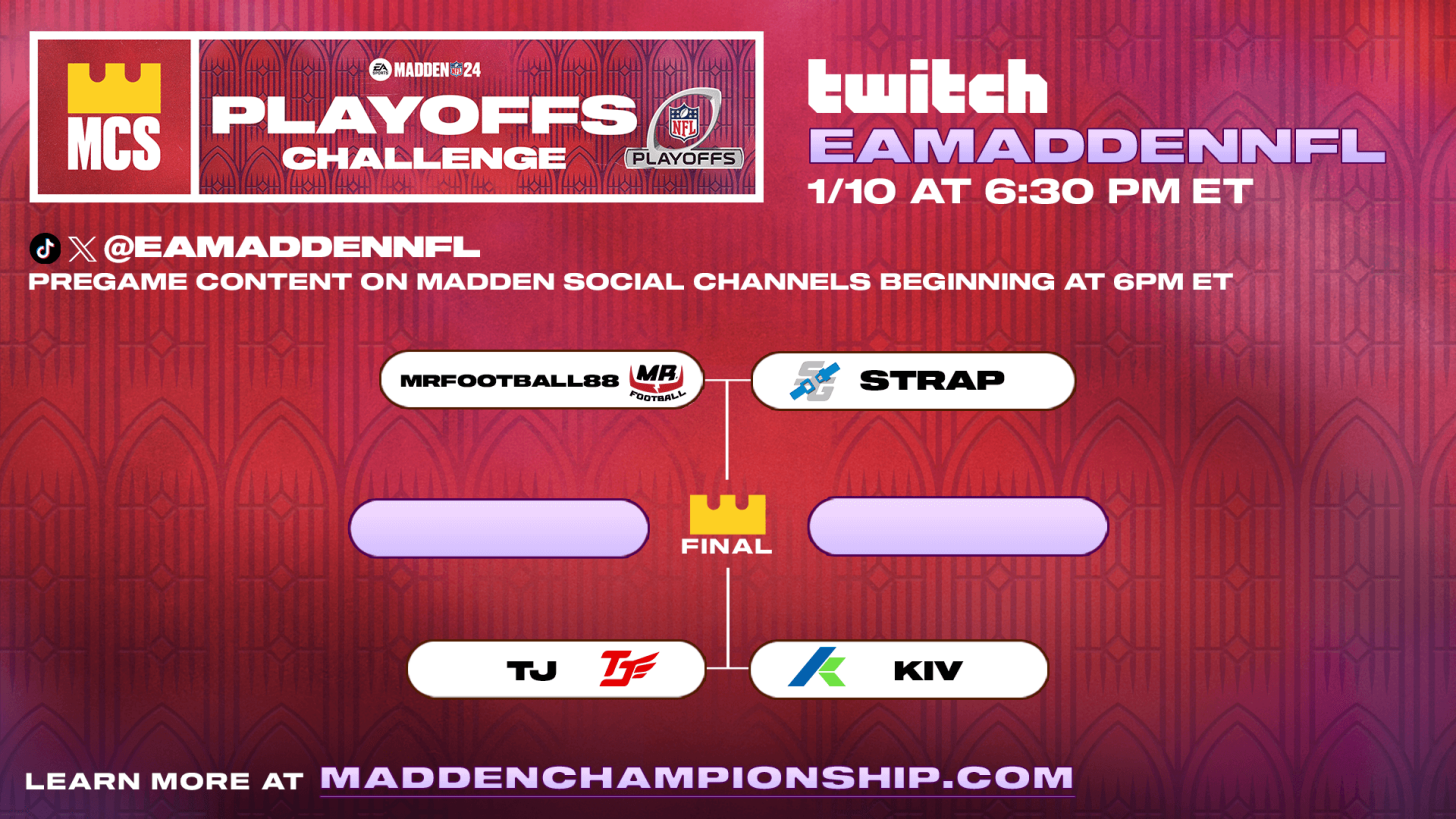 MADDEN 24 NFL - MCS PLAYOFF CHALLENGE FINALISTS