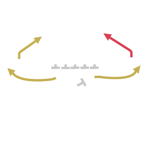Slants - Madden 24 Playbooks