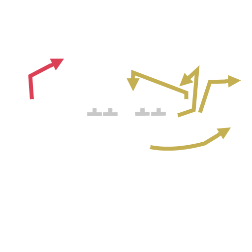 Slant Spacing - Madden 24 Playbooks
