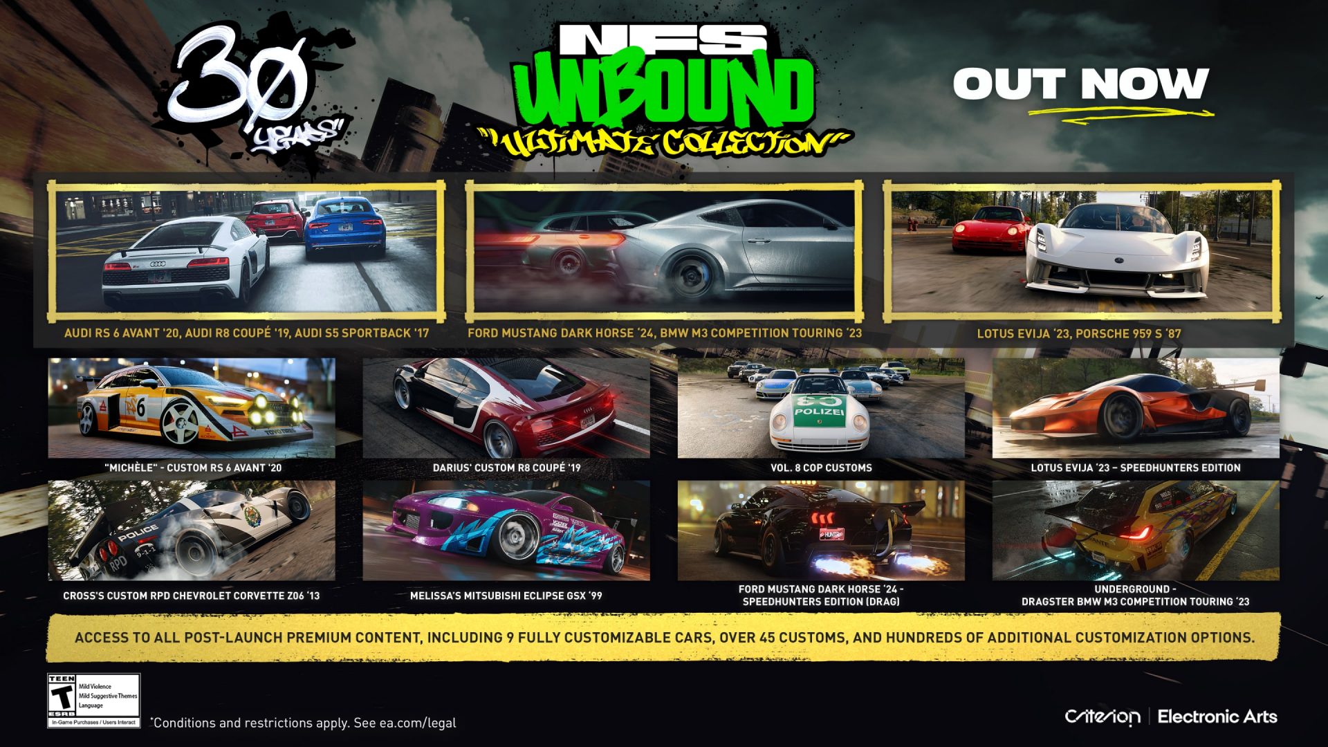 Need for Speed™ Unbound Ultimate Collection is out now