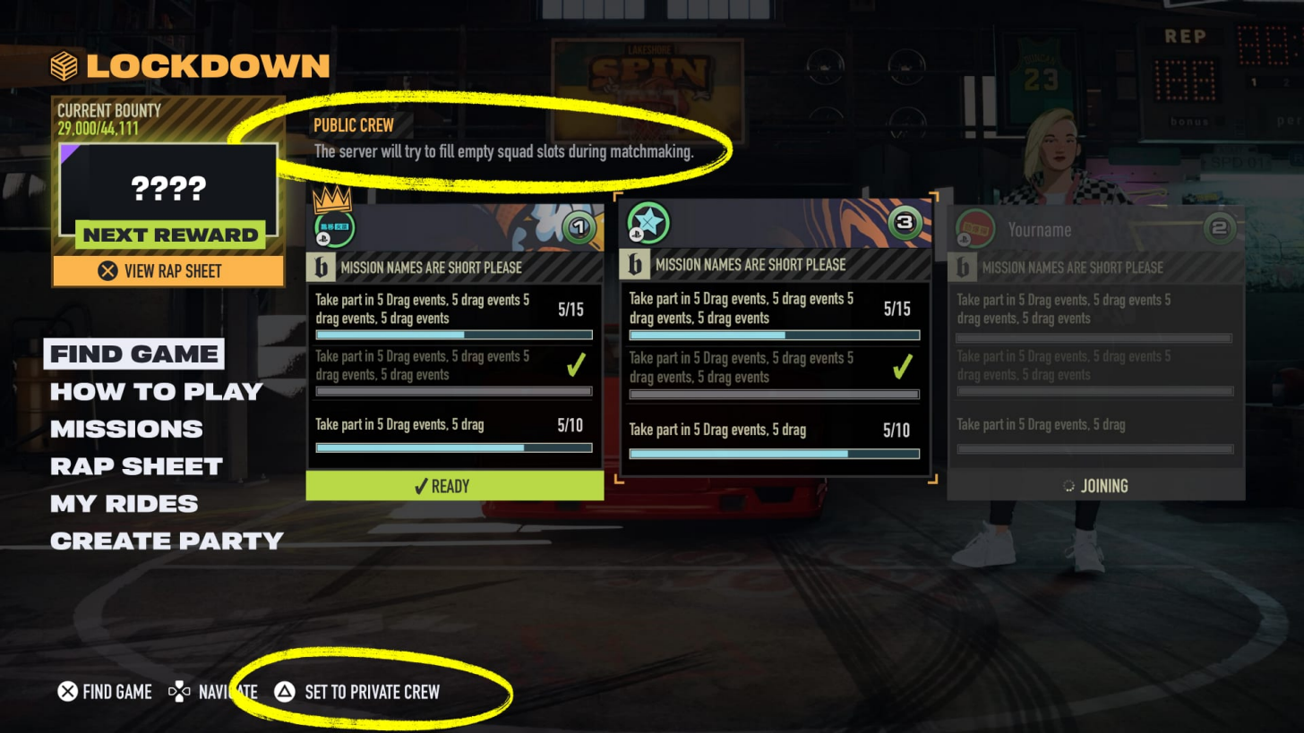 Need for Speed™ Vol. 9: How to Play Lockdown