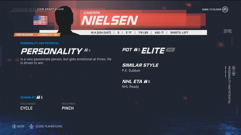 NHL 20 - CHEL Notes - Franchise Mode Deep Dive