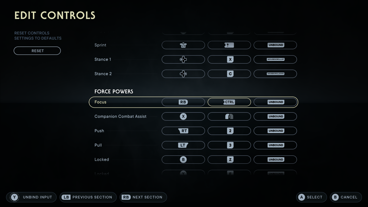 Star Wars Jedi: Survivor Accessibility Resources - An Official EA Site