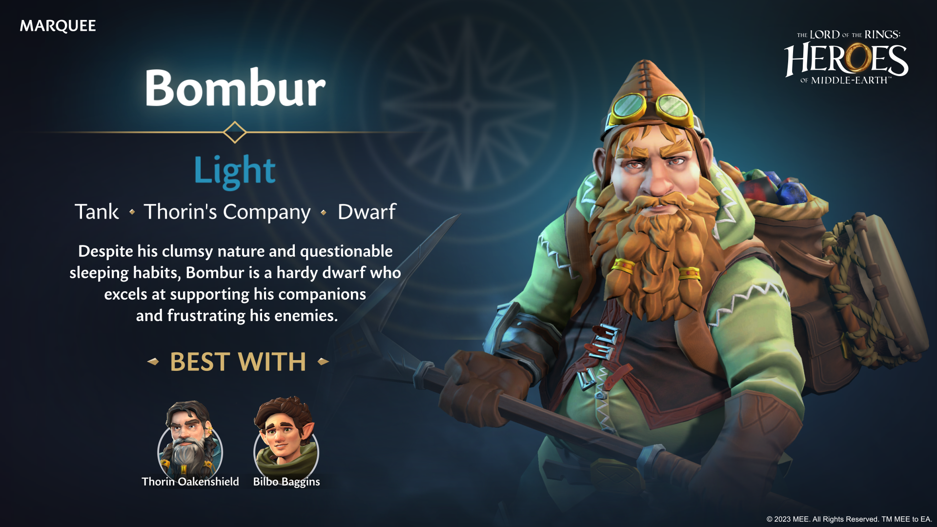 Character Kit Reveal - Bombur