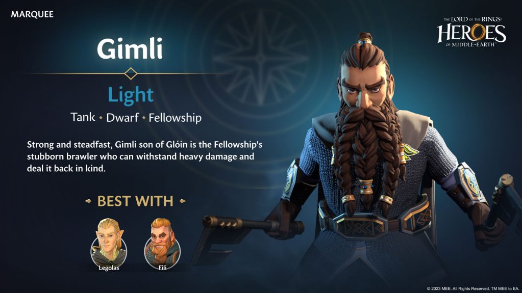Character Kit Reveal - Gimli