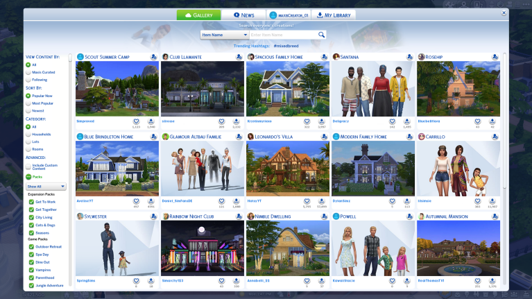 We're Overhauling The Sims 4 Gallery to Simplify Your Search