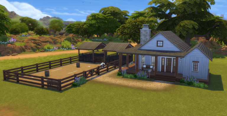 Building Chestnut Ridge: Creator Builds Featured in The Sims™ 4 Horse Ranch