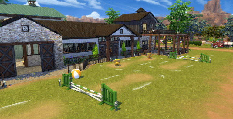 Building Chestnut Ridge: Creator Builds Featured in The Sims™ 4 Horse Ranch