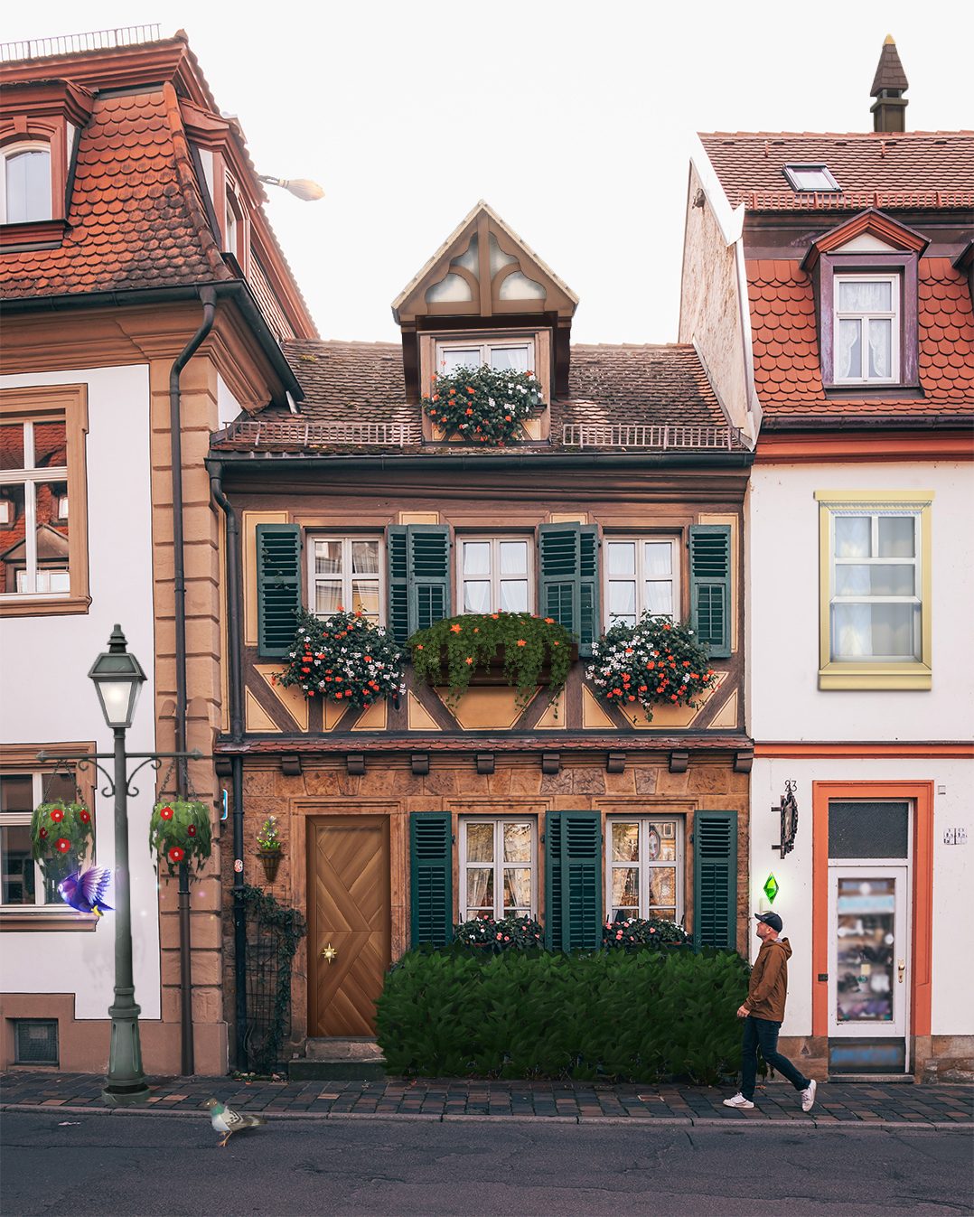 Simspiration: Historic Half-timbered Houses in Bavaria
