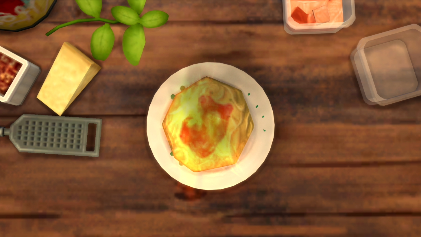 Angry Flaming Spaghetti Inspired by The Sims