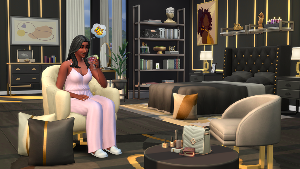 「The Sims 4 Modern Luxe Kit」で披露！ Xureilaのゴージャスなデザイン