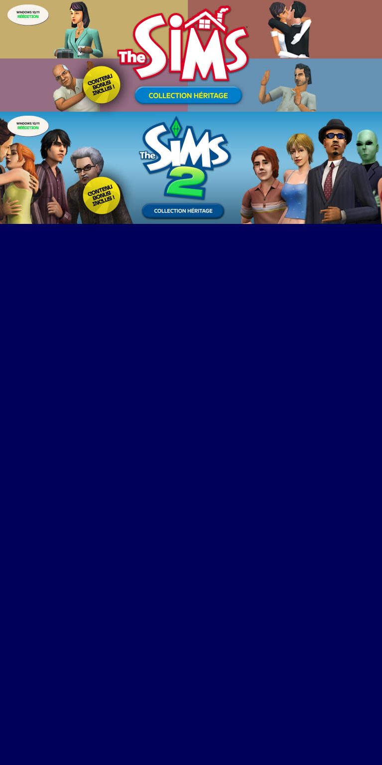 Jeux vidéo Les Sims - Site EA officiel