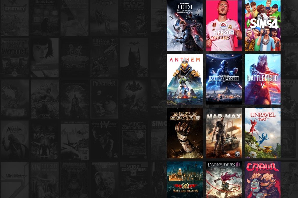 EA - Video Game Subscription Services