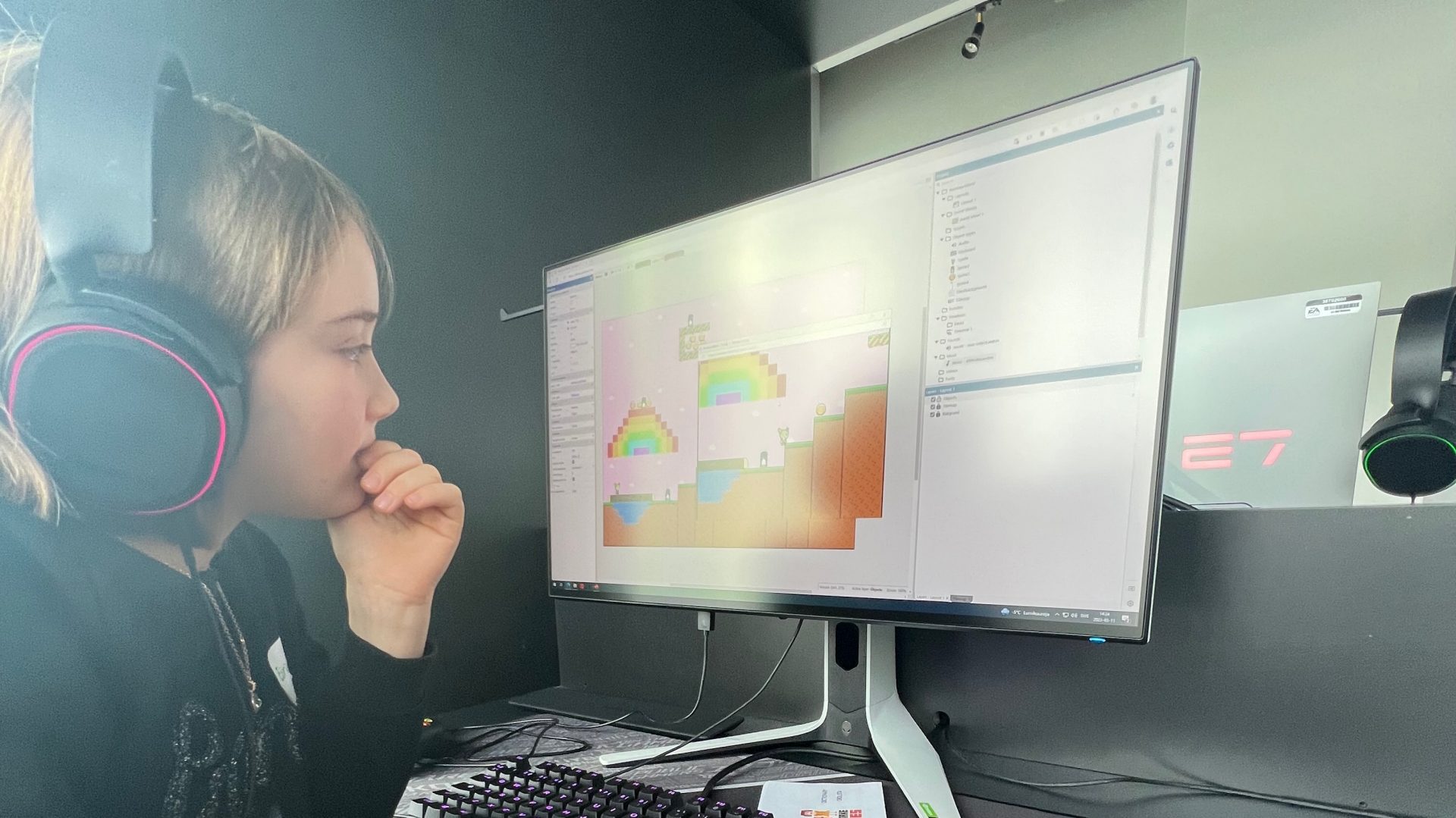 Girls Make Games Workshop at EA Stockholm