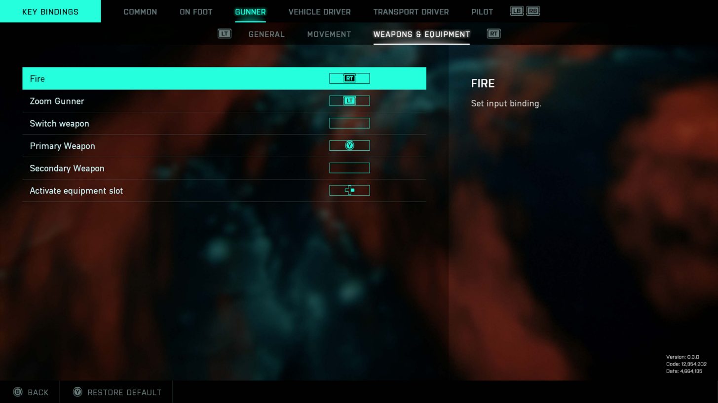 Battlefield 2042 Controller-Edit Controls For PC - An Official EA Site