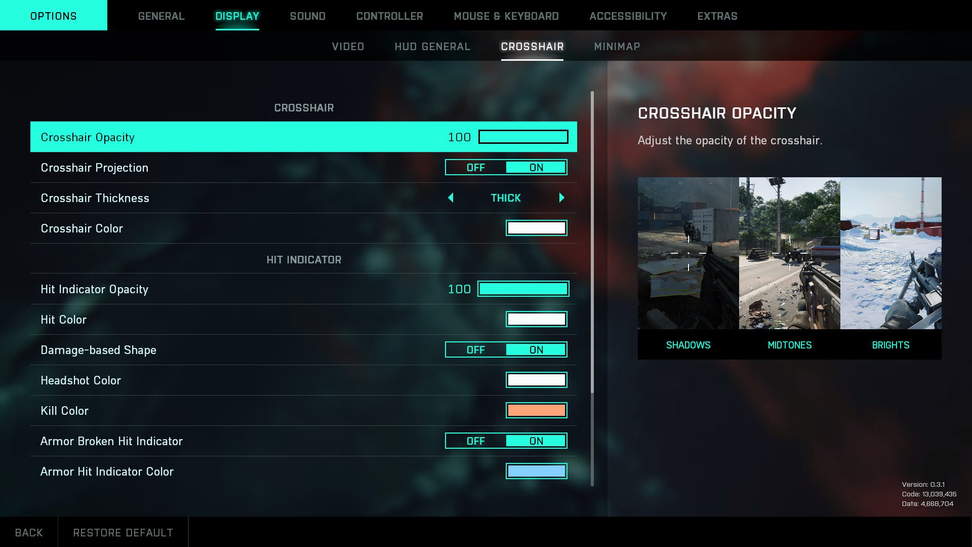 Battlefield 2042 Display Settings for PC - An Official EA Site