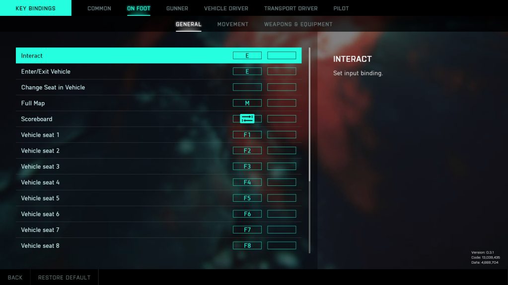 Battlefield 2042 Mouse & Keyboard-Edit Controls For PC - An Official EA ...