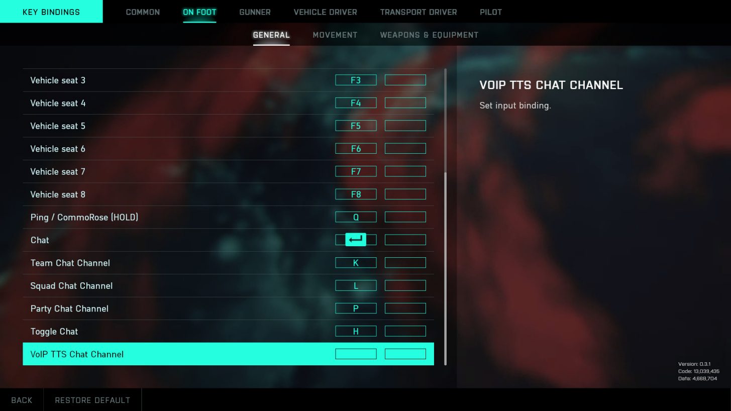 Battlefield 2042 Mouse & Keyboard-Edit Controls For PC - An Official EA ...