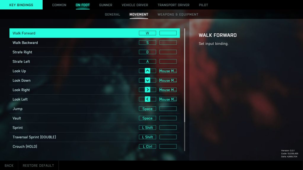 Battlefield 2042 Mouse & Keyboard-Edit Controls For PC - An Official EA ...